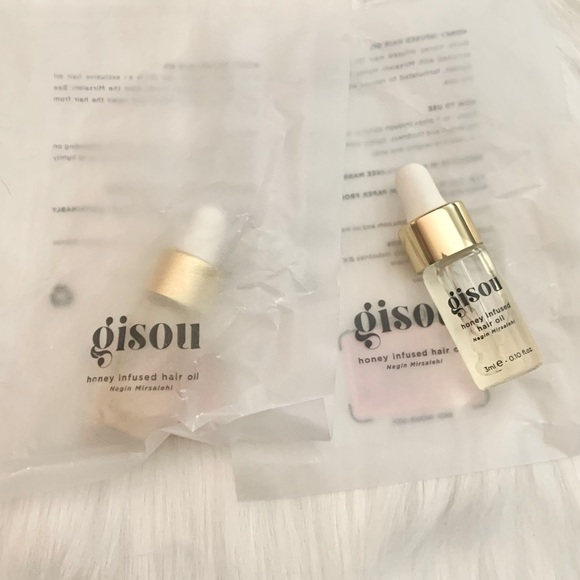 Gisou | Hair | 2 Pk Gisou Honey Infused Hair Oil New Travel Sampler ...